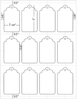 Tag Template For Word